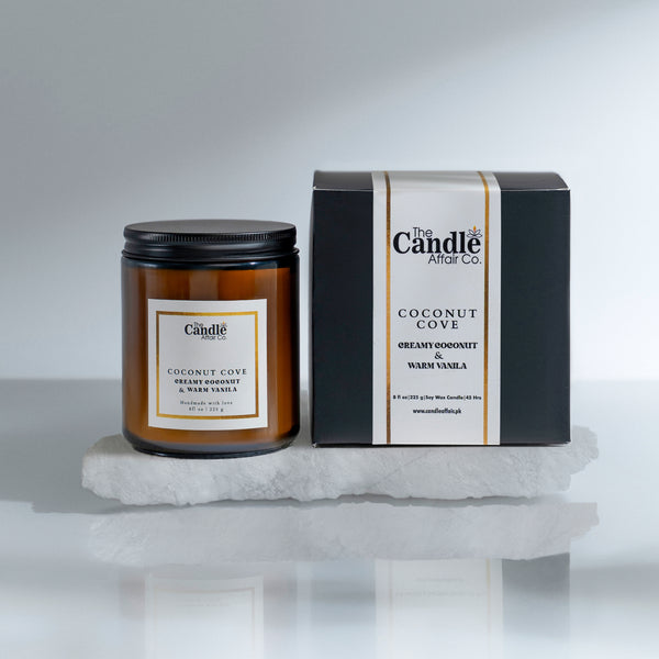 Coconut Cove - Creamy Coconut & Warm Vanilla – The Candle Affair Co.