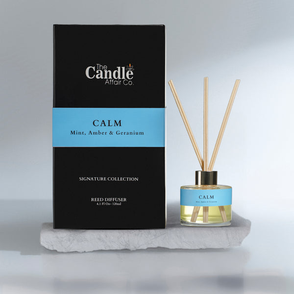 CALM - Mint, Amber & Geranium – The Candle Affair Co.
